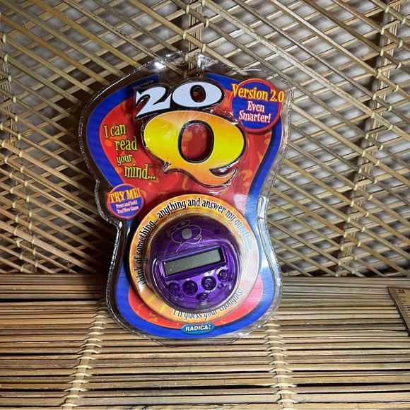 Mattel | Toys | Mattel Radica Purple 2 Questions Version 20 Handheld Ai ...